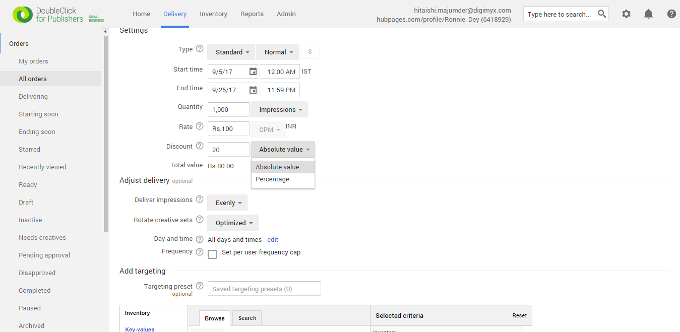 How to Create a New Line Item in Google Ad Manager?