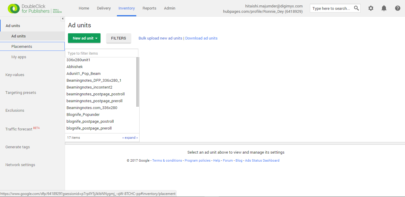 How to Create a New Placement in Google Ad Manager?